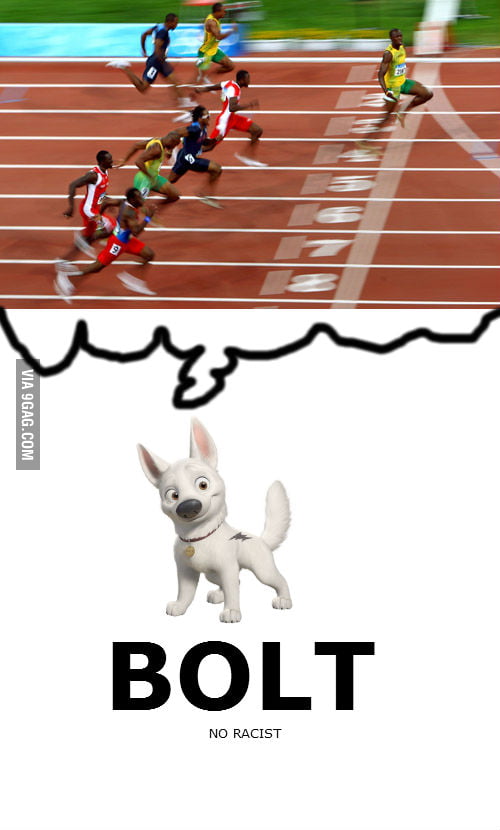 BOLT dreaming BOLT - 9GAG