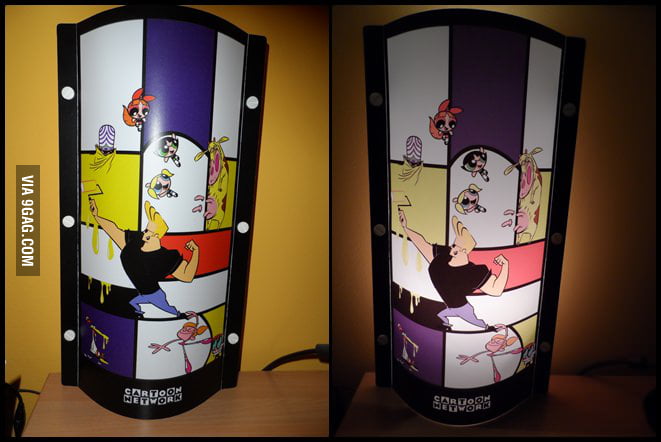 Cartoon network lamp....would you like one? :P - 9GAG