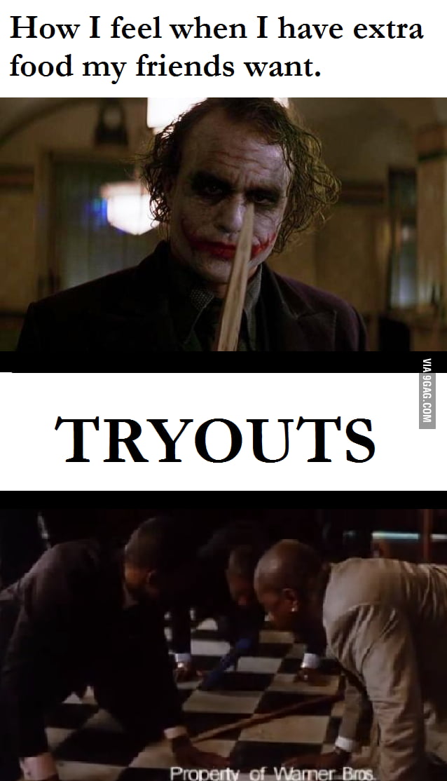 Let's have tryouts! - 9GAG