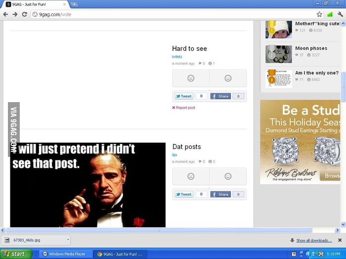 Good Timing is Invisible - 9GAG