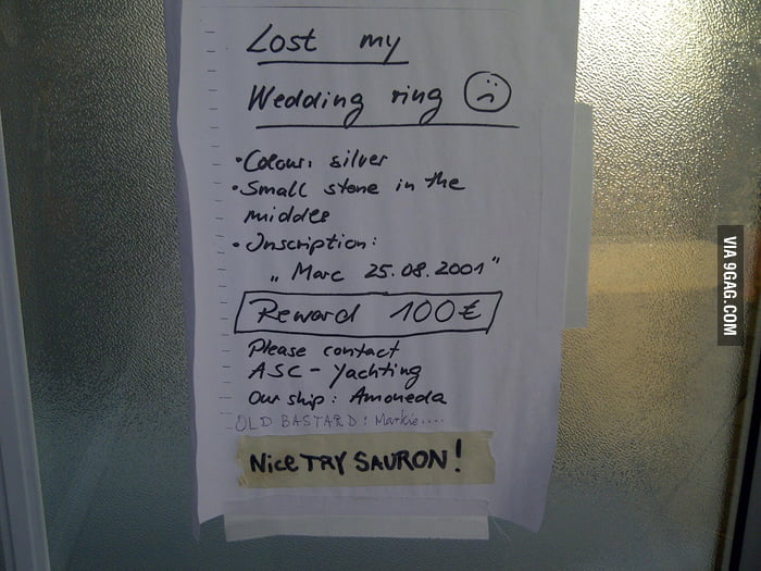 Nice Try Sauron! - 9GAG