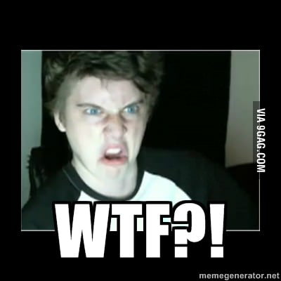 The new WTF Guy. - 9GAG