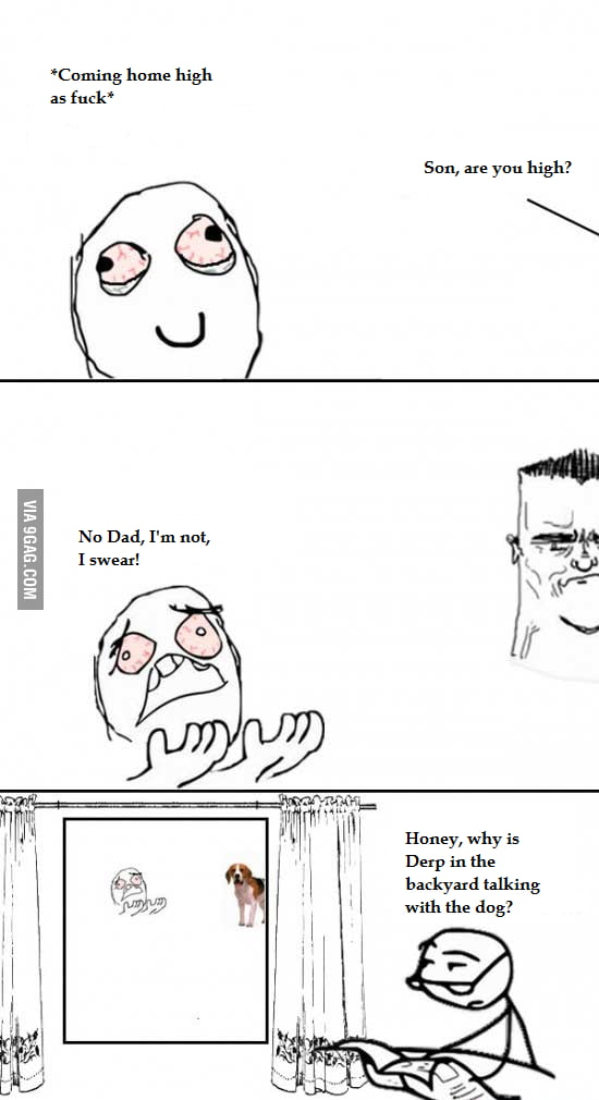 High Derp is High - 9GAG