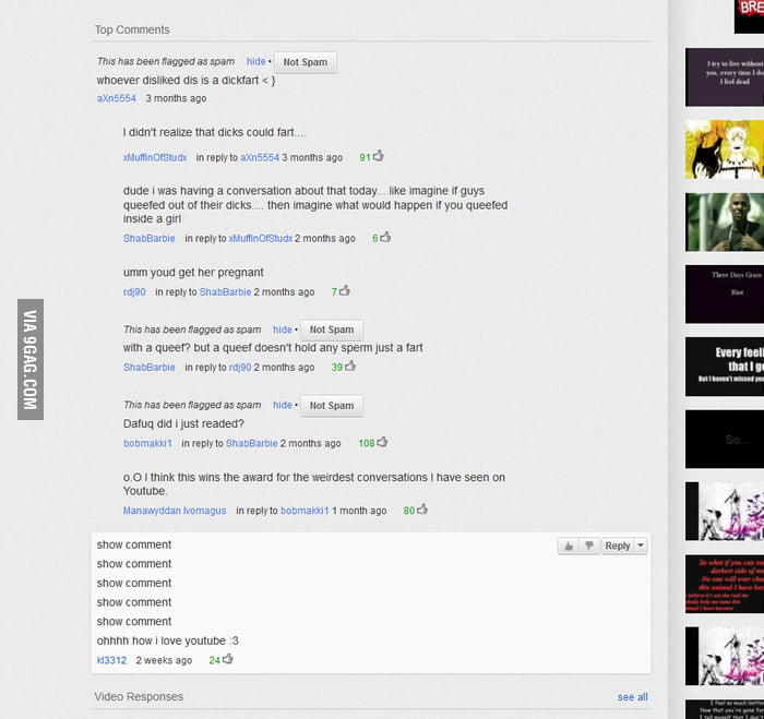 Awsome conversation is awsome. - 9GAG