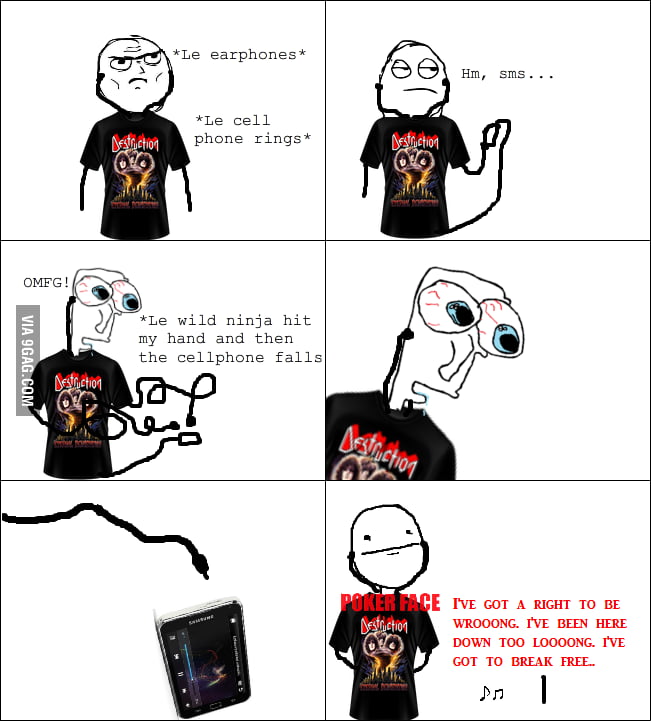 Troll ninja strikes again. - 9GAG
