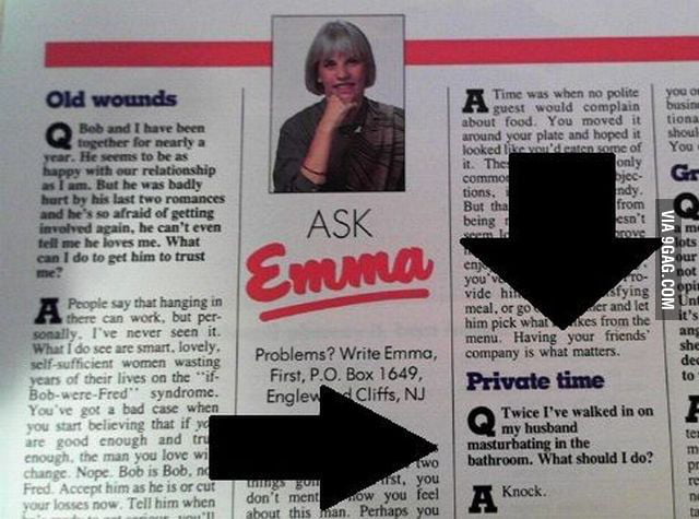 Good advice from Emma. - 9GAG