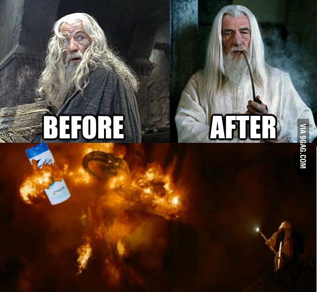 What the balrog actually did - 9GAG