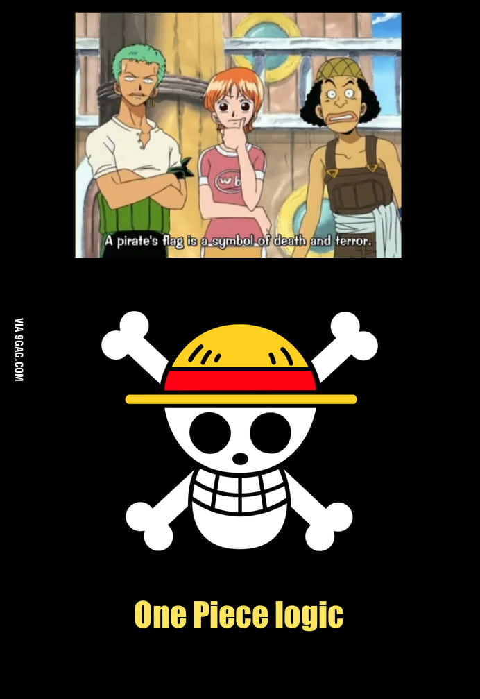 One piece logic - 9GAG