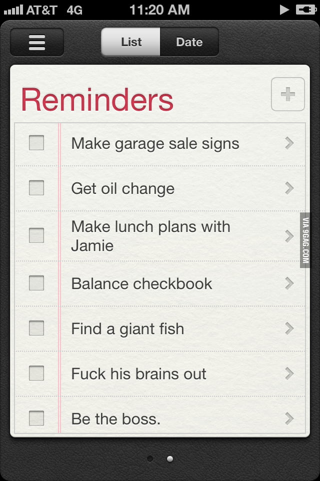 Reminders... - 9GAG