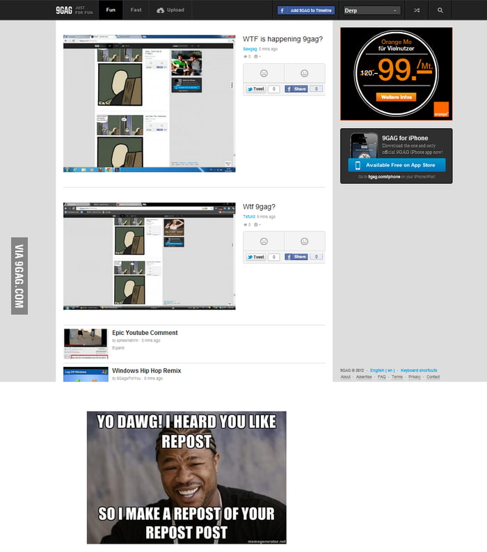 Yo Dawg! - 9GAG