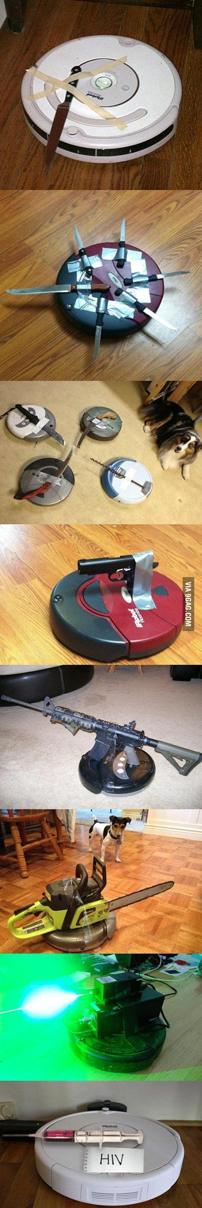 Roomba Evolution - 9GAG