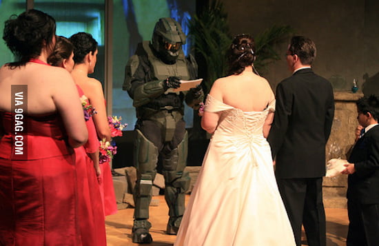 This is how all gamers should get married - 9GAG