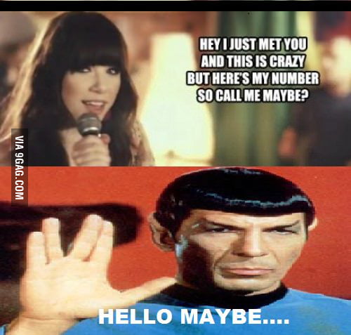 HELLO MAYBE. - 9GAG