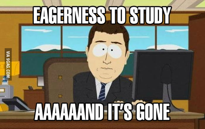 Eagerness to study - 9GAG