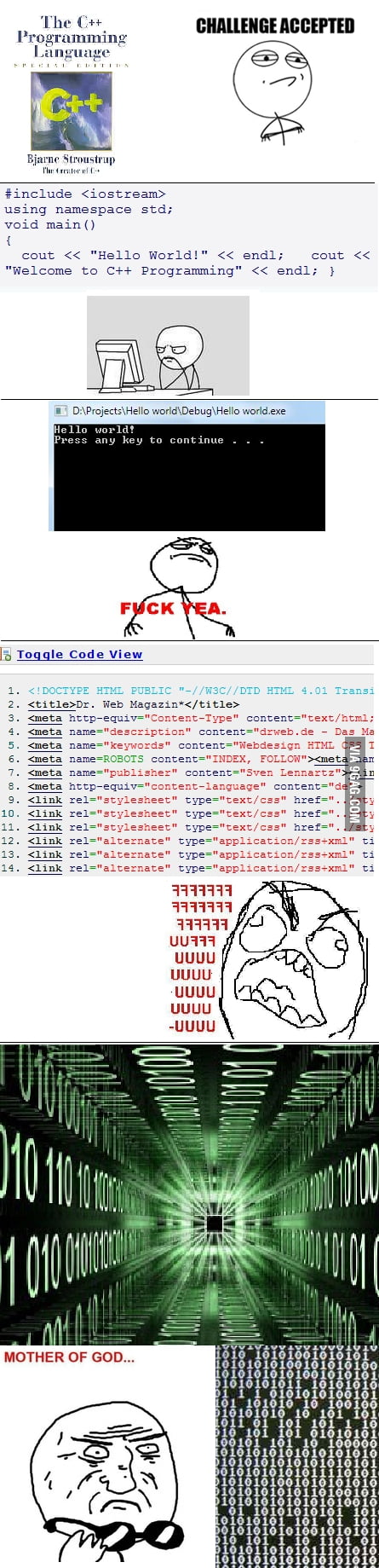 Mother of programming god.. - 9GAG