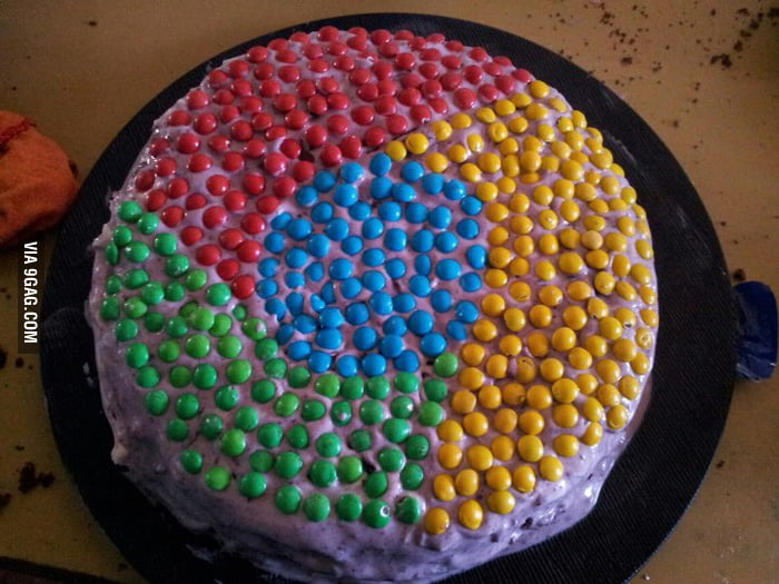 Just a Google Chrome cake - 9GAG