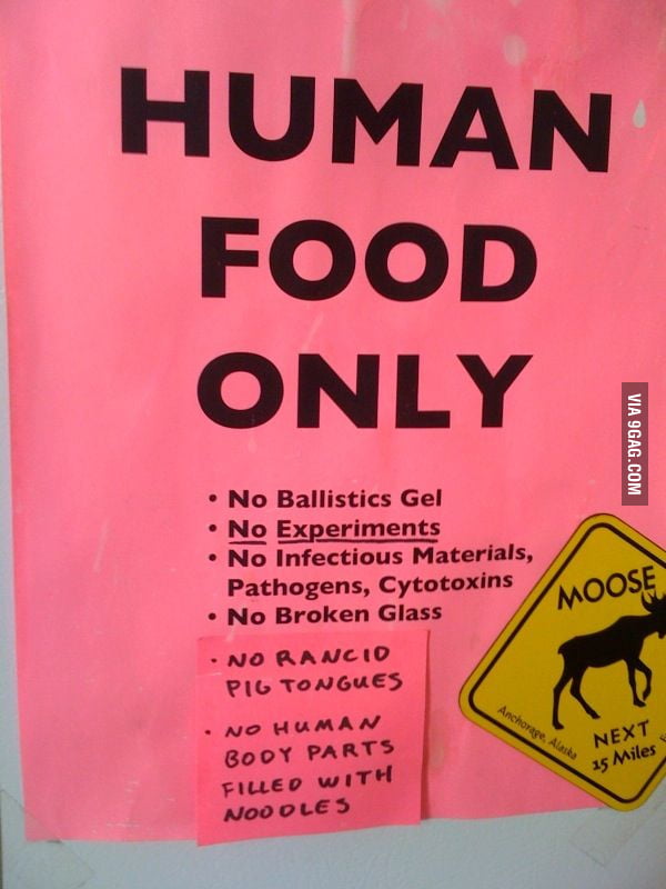 Human Food Only - 9GAG