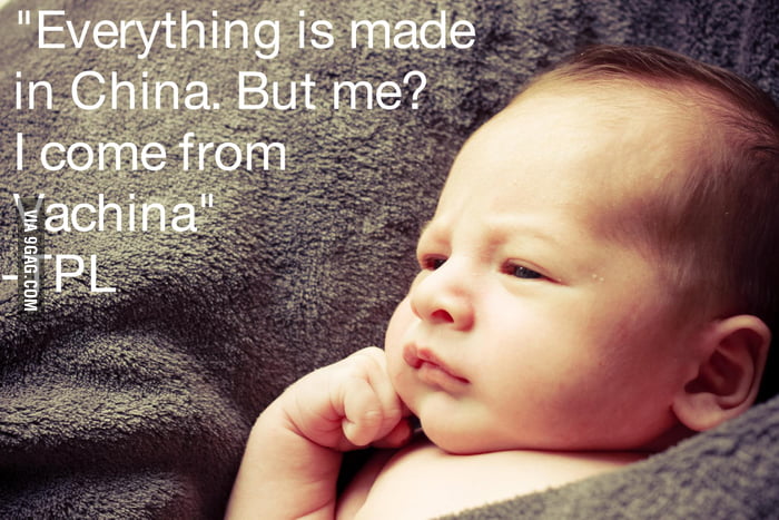 Pondering baby - 9GAG