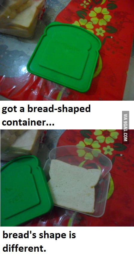 Epic bread fail - 9GAG