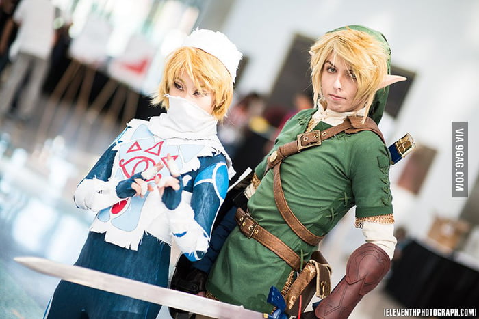 Sheik and Link - 9GAG
