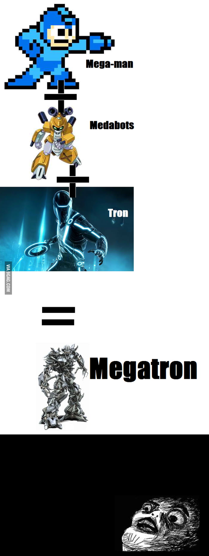 Sudden realization on Megatron. - 9GAG