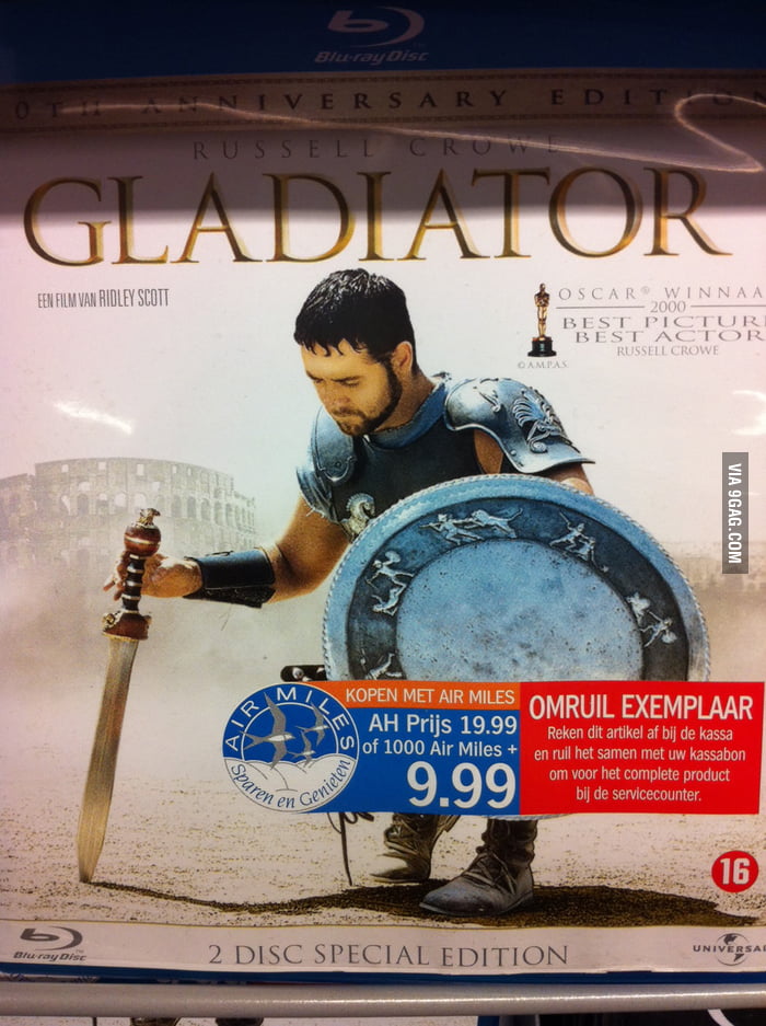 Wrong sticker placement. Russel the imp. - 9GAG