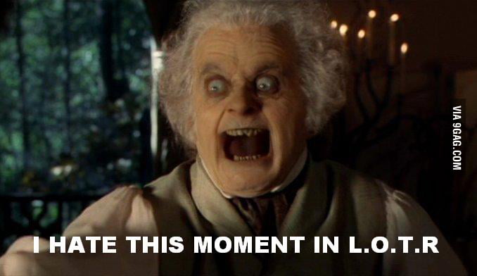 Evil bilbo - 9GAG