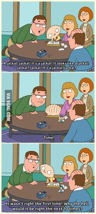 Jackal! Jackal! It's a jackal! It looks like a Jackal! - 9GAG