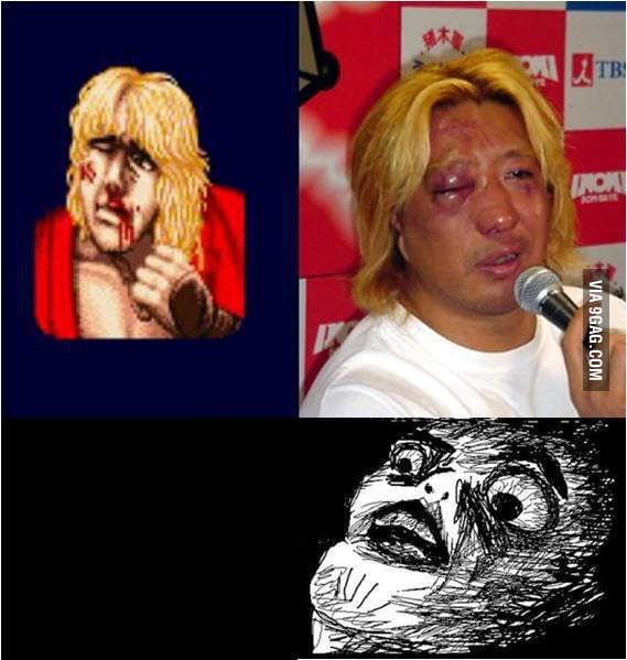 Real Ken beaten - 9GAG