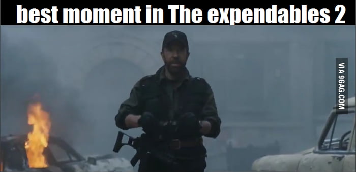 Best moment in The expendables 2 - 9GAG