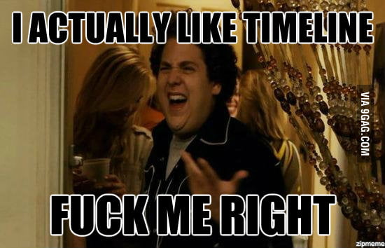 Facebook Timeline - 9GAG
