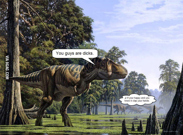 Poor T-Rex - 9GAG