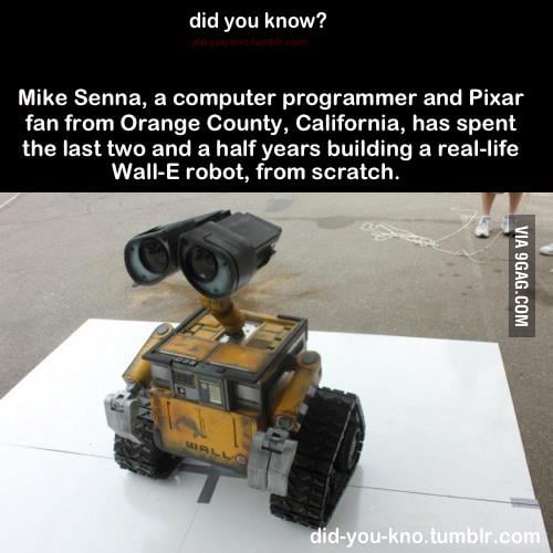 Wall-e in real life - 9GAG