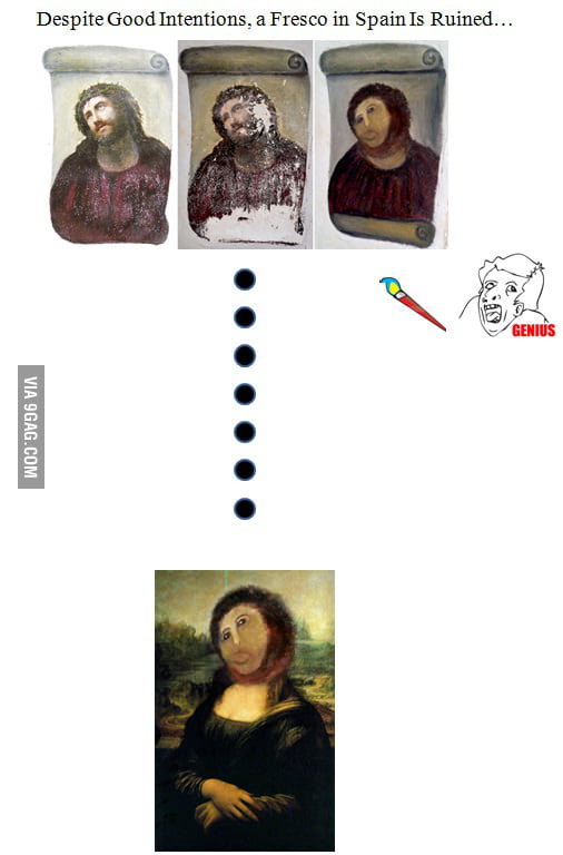 Ecce homo ... level genius - 9GAG