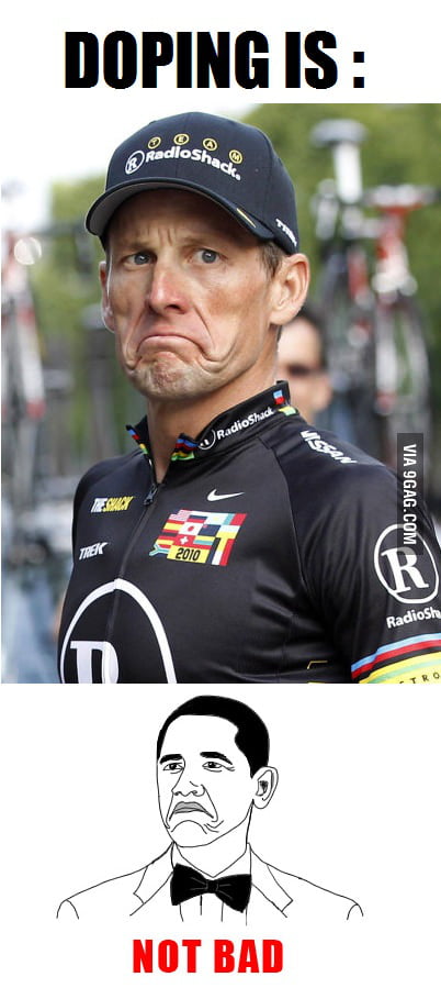 Doping is NOT BAD! - 9GAG