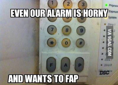 Horny alarm - 9GAG