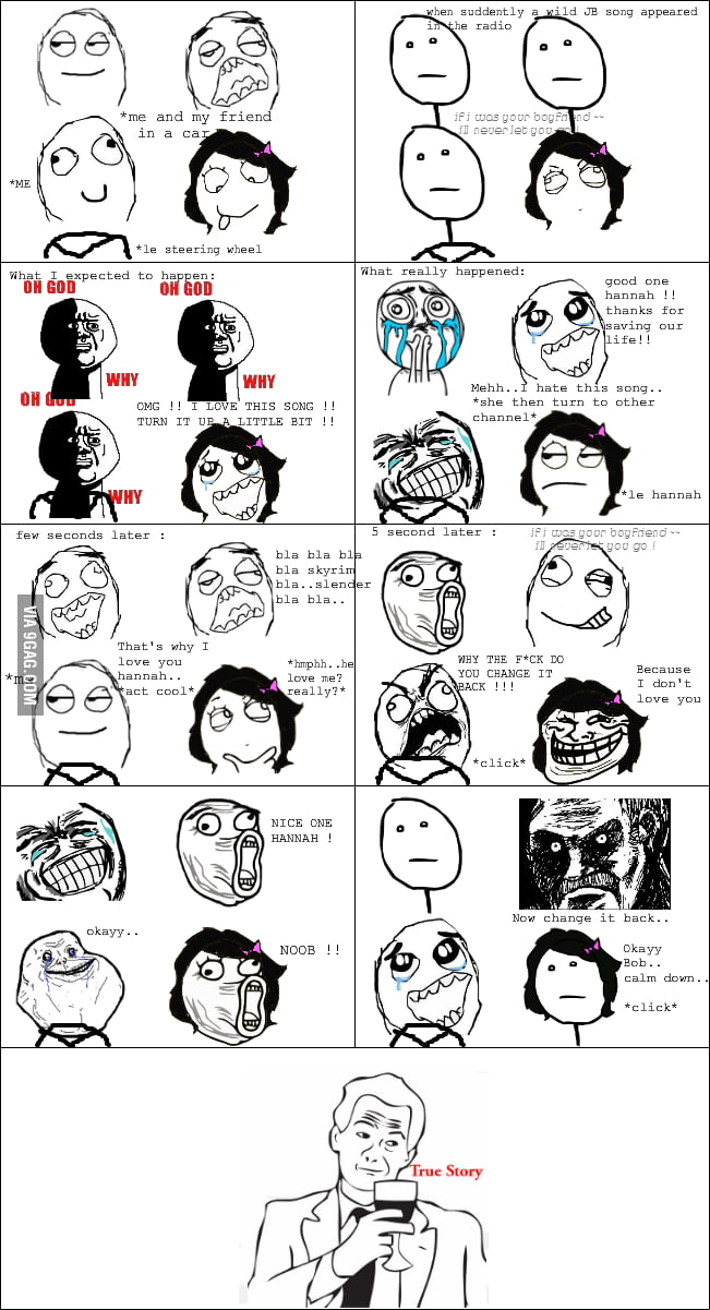 My first rage comic : ) - 9GAG