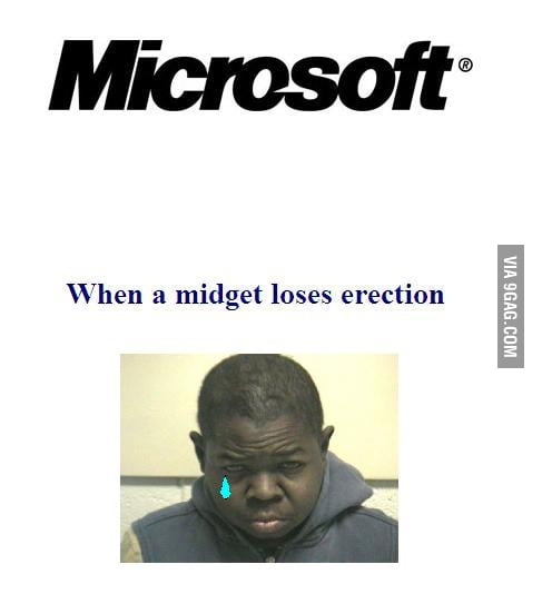 Sad midget is sad... - 9GAG