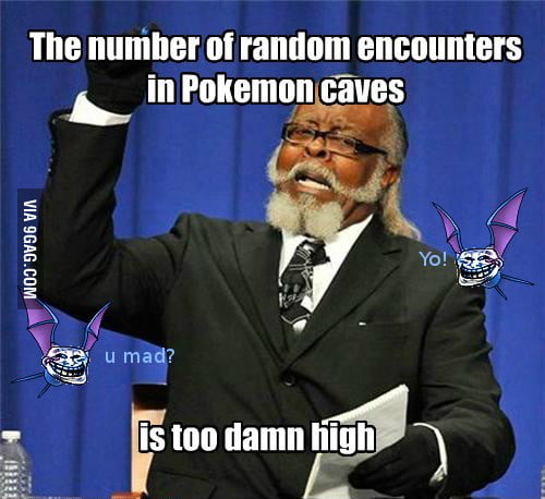 Pokemon random encounters - 9GAG