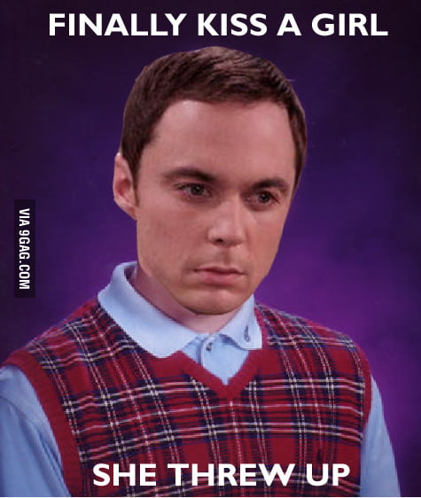 Bad Luck Sheldon - 9GAG