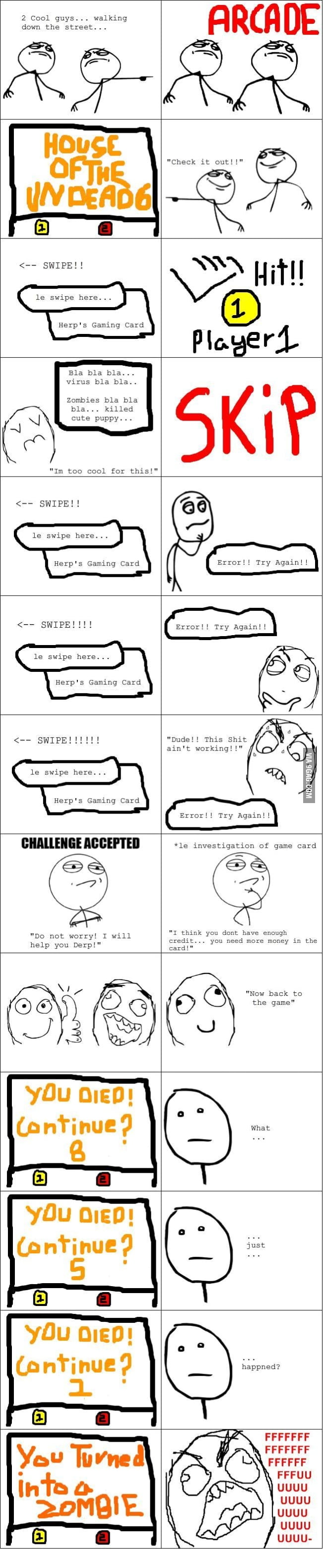 Arcade Rage - 9GAG