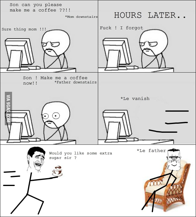 Coffee Rage - 9GAG