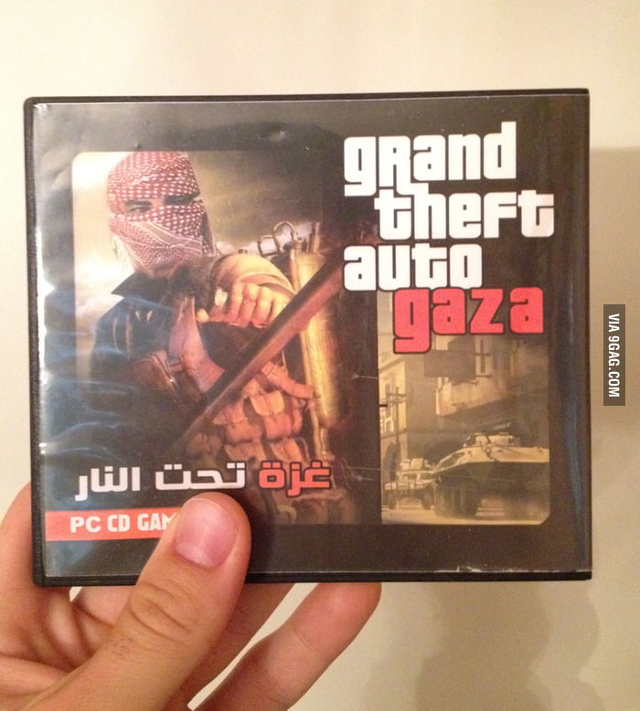 GTA Gaza, the only GTA-game that flopped.Bought in Jerusalem - 9GAG