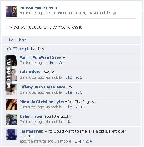 Something is really wrong with Melissa Marie Green - 9GAG