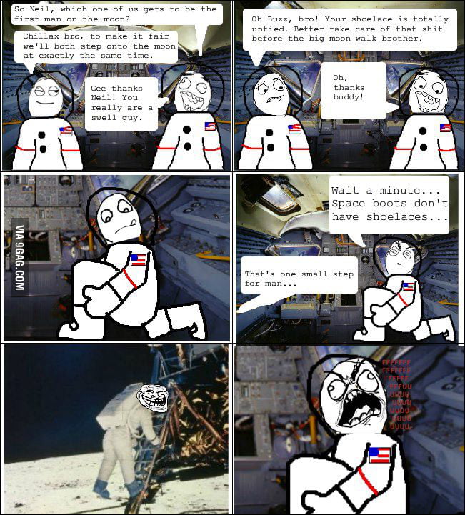 Trolling Level: Neil Armstrong - 9GAG