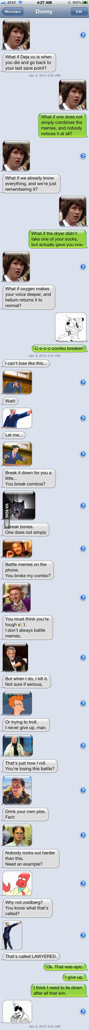 Epic memes chat is epic! - 9GAG