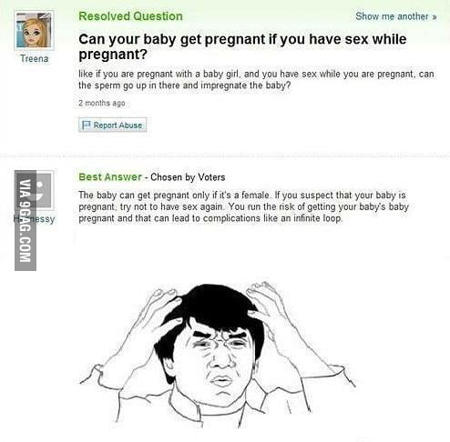 Pregnant...ception - 9GAG
