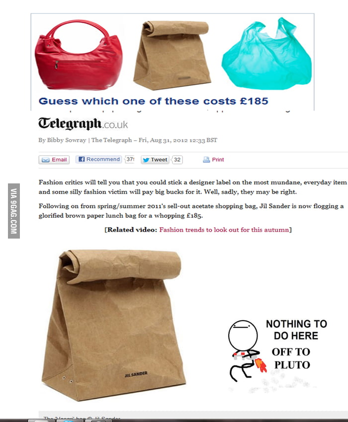 Guess which one of these costs £185 - 9GAG