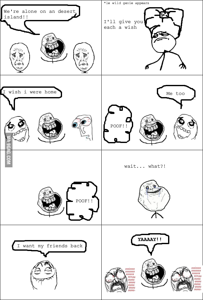 First rage comic, be gentle - 9GAG