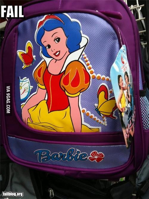 Backpack FAIL - 9GAG